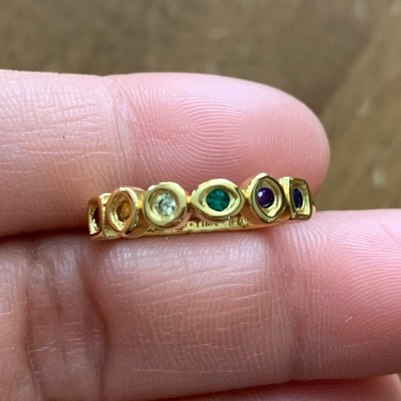 Jewelry | Nwot Marvel The Avengers Infinity Stones Ring Size Us 6 ...